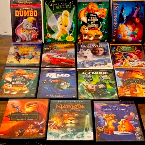 Disney | Media | Disney Dvds Bundle Kids Children Dvd Lot Fully Listed ...
